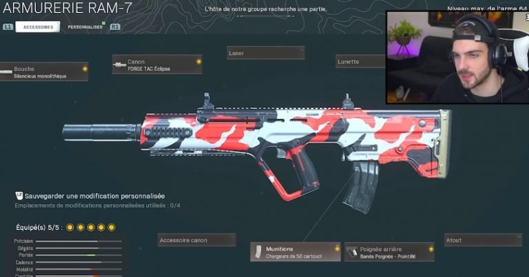 RAM-7 Warzone Meilleure classe - Toujours forte